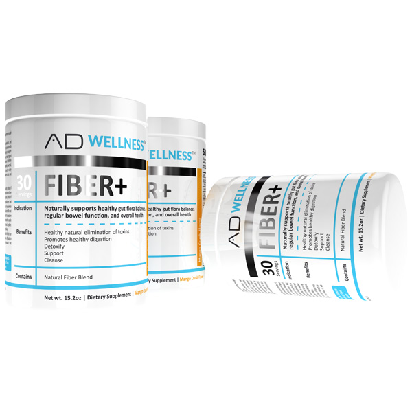 Project AD Fiber+ Fibre with 12 Probiotics - 432g | Well Fit Protein Shops