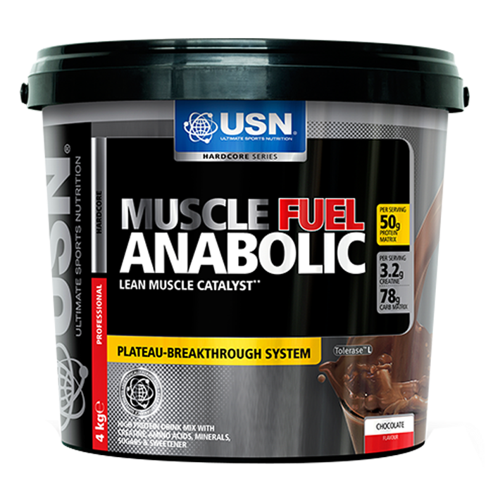 USN Muscle Fuel Anabolic Mass Gainer - 4 kg - Well Fit Protein Shops