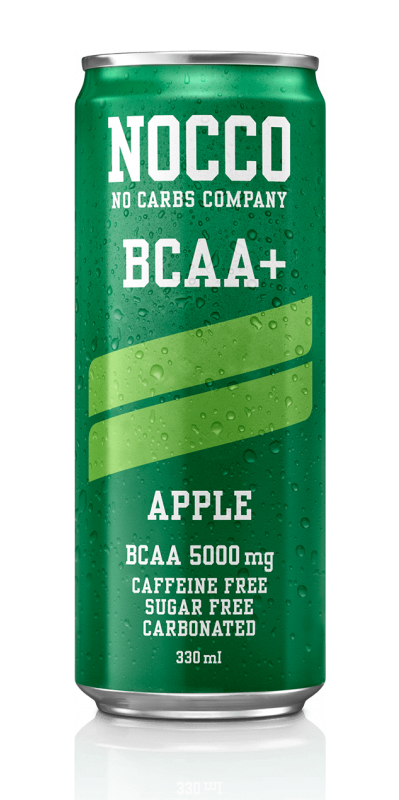 Apple Flavour Nocco BCAA Energy Drink with 5g BCAA and Caffeine FREE ...